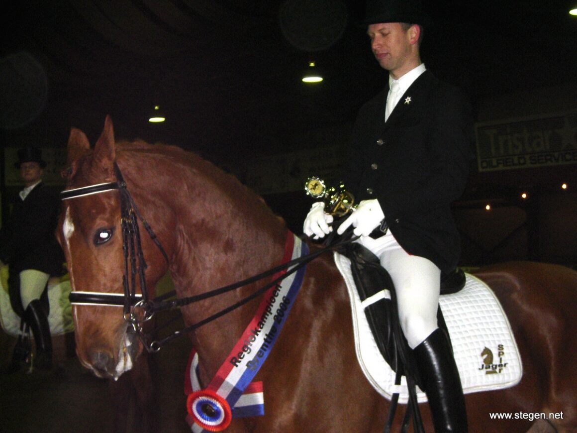 Dressuur­paard Radetzky van Marjan van der Jagt over­leden - Stegen.net