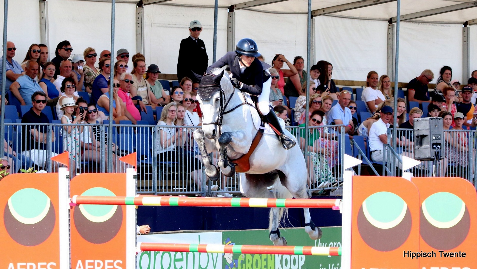 Ierse Emily Turkington pakt overwinning op CSI Twente - Stegen.net