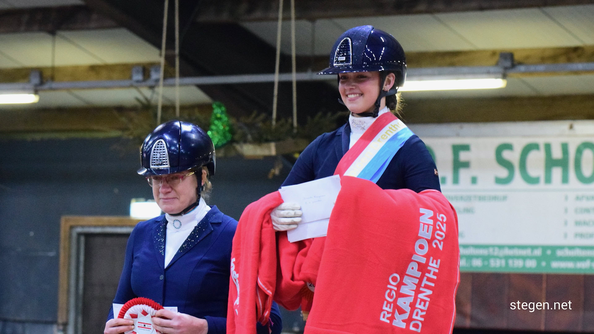 Twee Drentse Z2-titels voor Kyra Hingst­man - Stegen.net